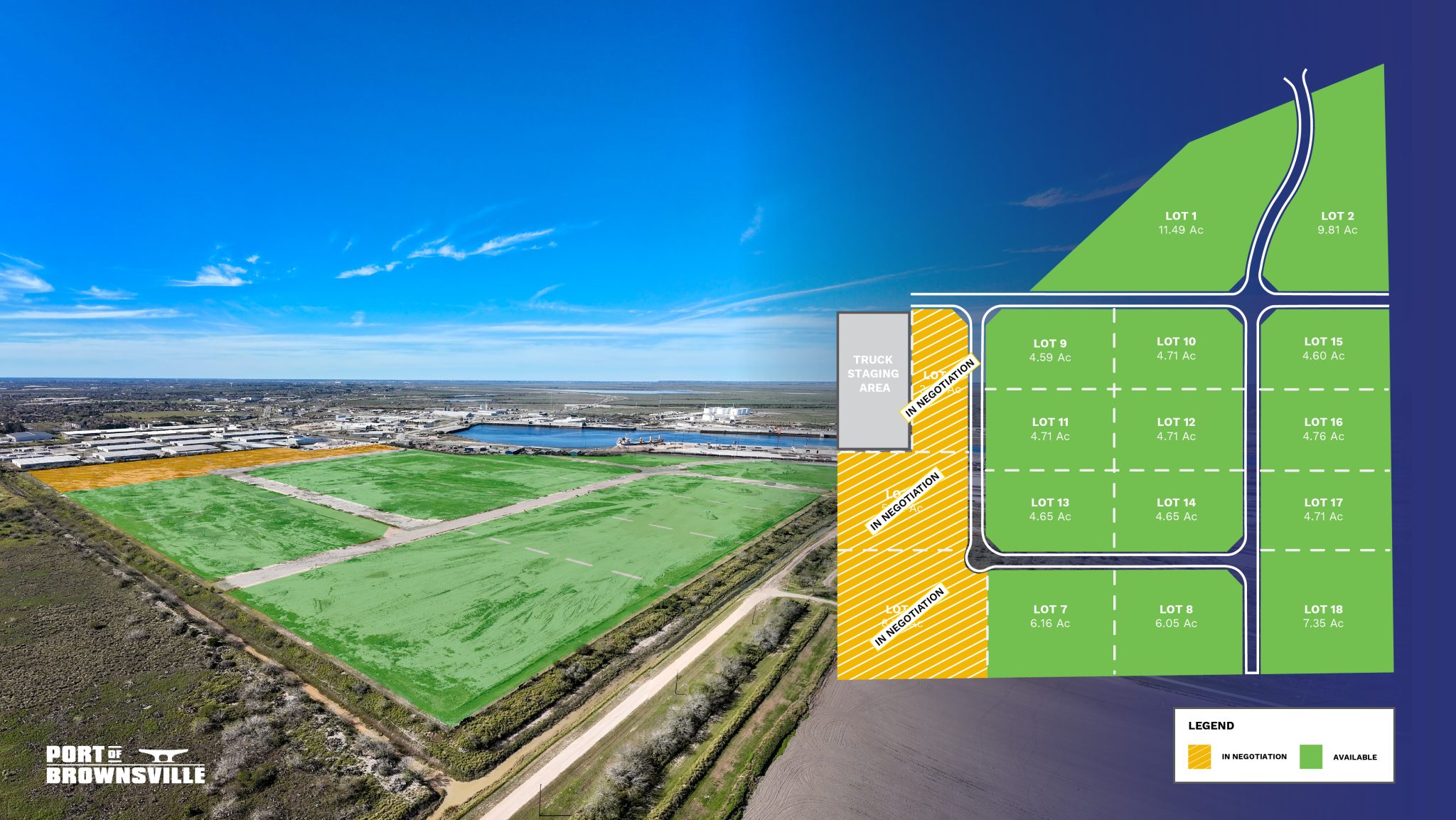 Building the Future: Port of Brownsville's Business Park Takes Shape ...