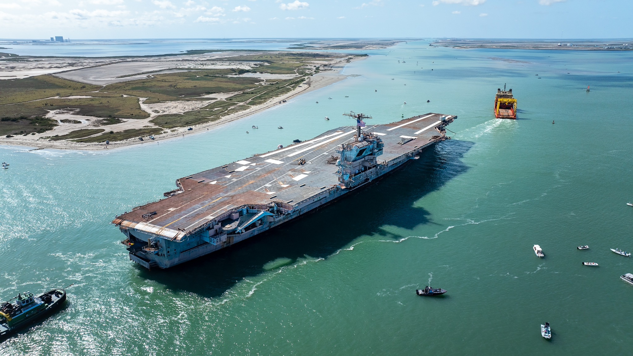 Honoring a Legacy: USS John F. Kennedy Makes Final Voyage to Port of ...